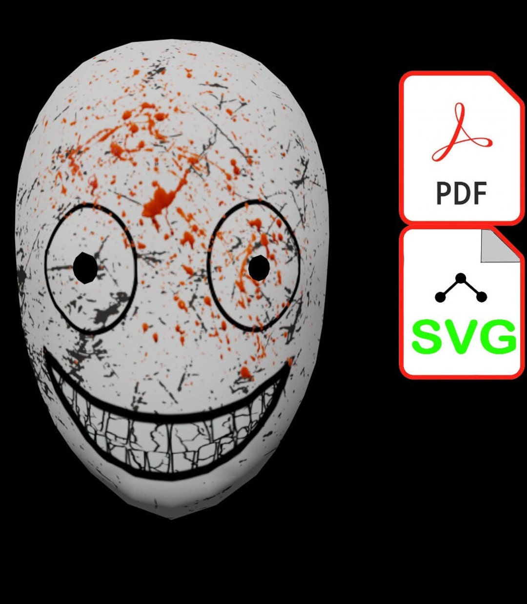 Legion Mask Templates PDF/SVG - Etsy