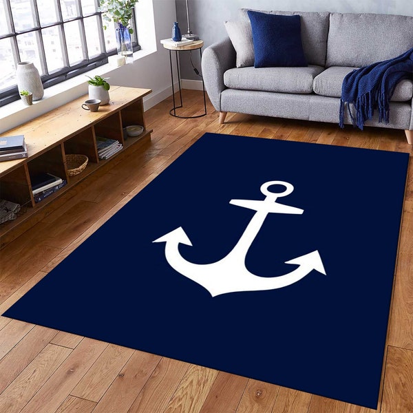 Nautical Rug - Etsy