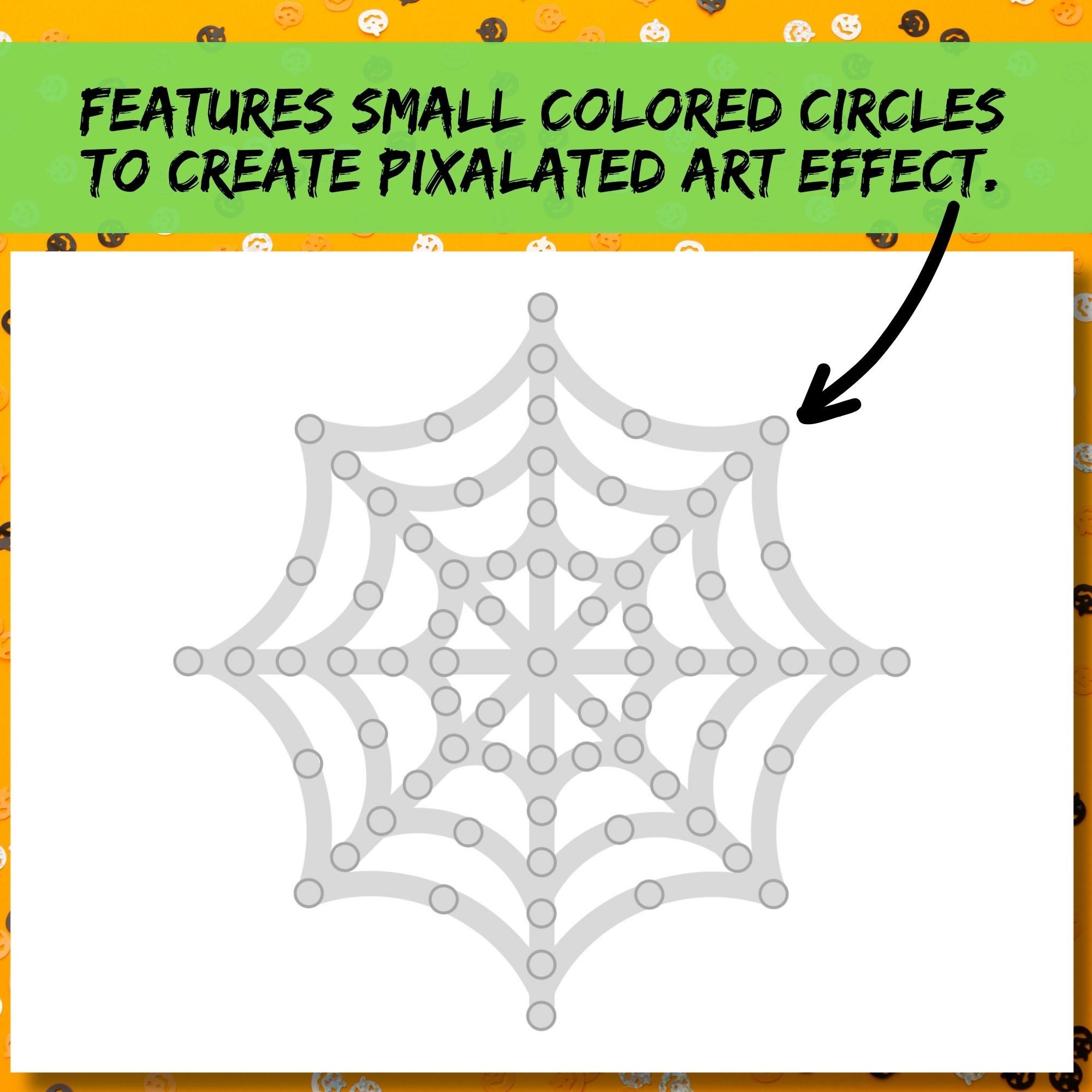 Halloween Fine Motor Activity Templates for Q-tip Painting, Crafting ...