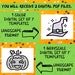 Halloween Fine Motor Activity Templates for Q-tip Painting, Crafting ...