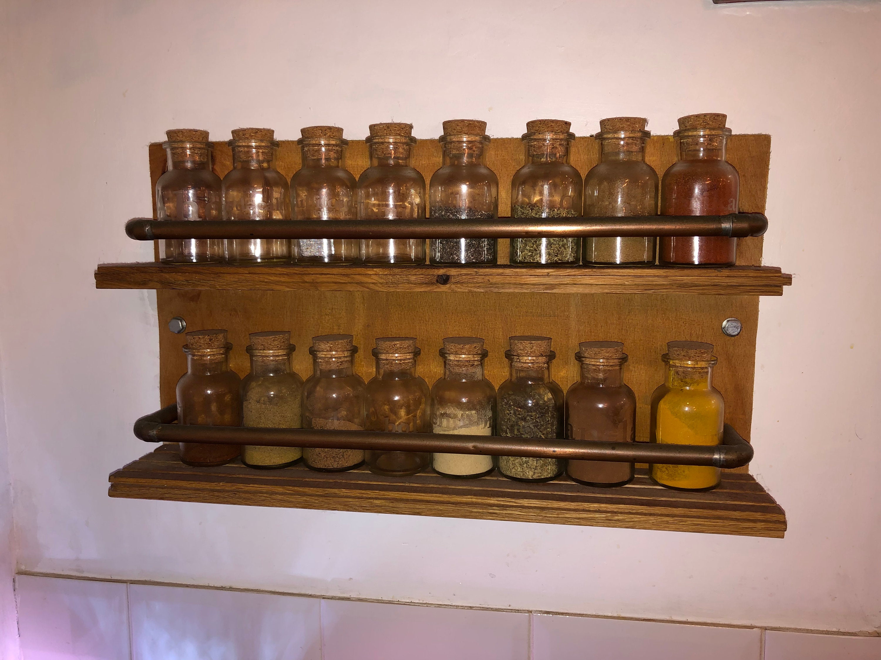 Personalised Made-to-order Spice Rack - Etsy