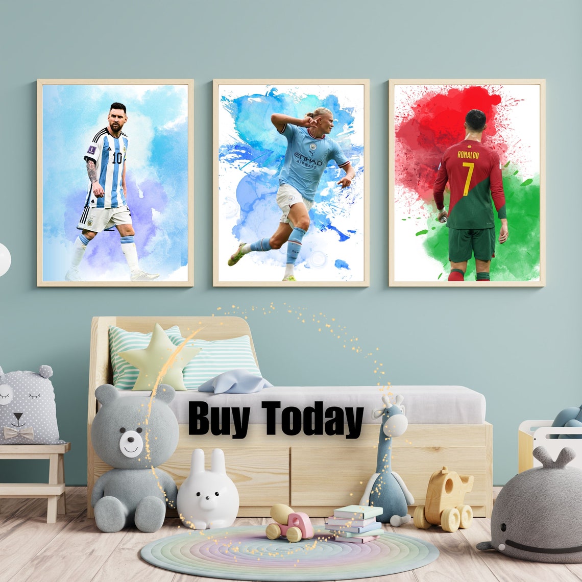 Lionel Messi Wall Art Print, Messi Print, Lionel Messi Poster, Messi ...
