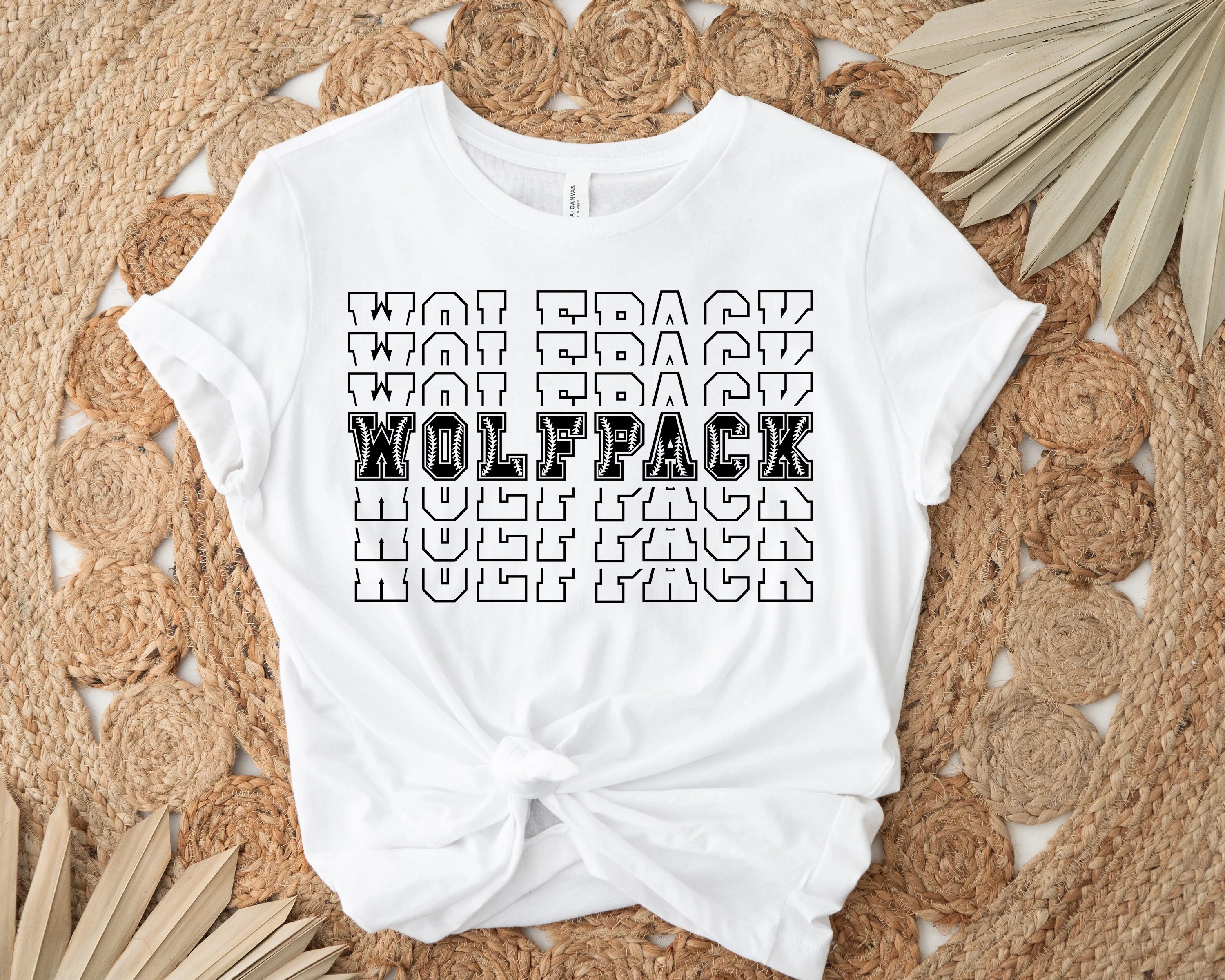 Wolfpack Svg School Spirit Shirts Svg Wolfpack School Mascot - Etsy