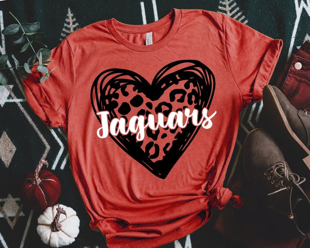 Jaguars Heart Mascot SVG Digital Cut File PNG - Etsy