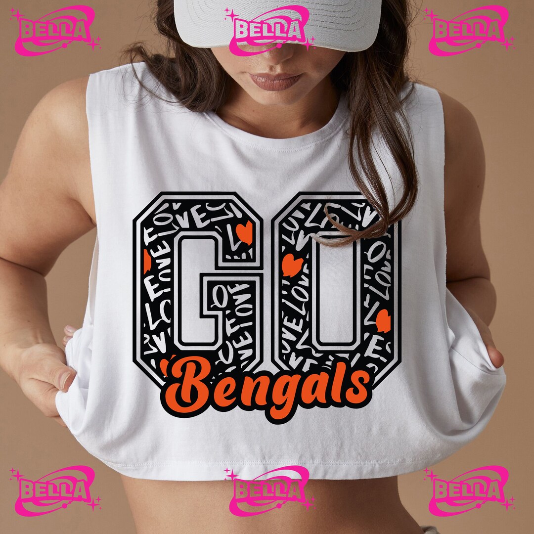 Go Bengals SVG School PNG / Spirit Sublimation Typography / Football ...