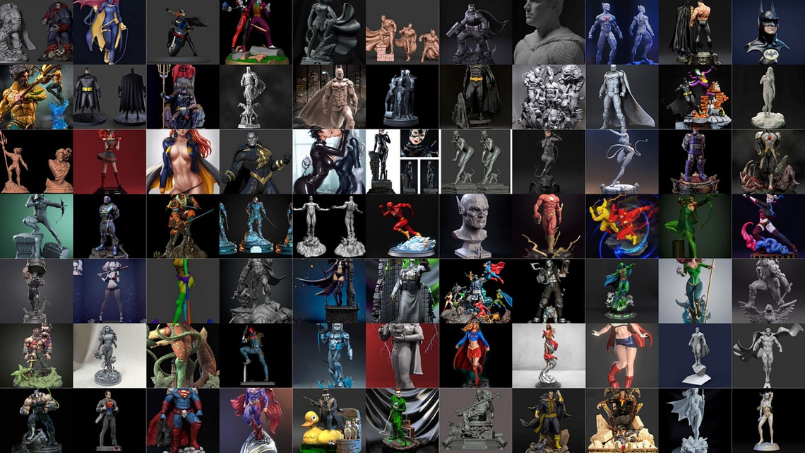 Mega Pack STL Stl Files 3d Printer Files Models STL Mega - Etsy