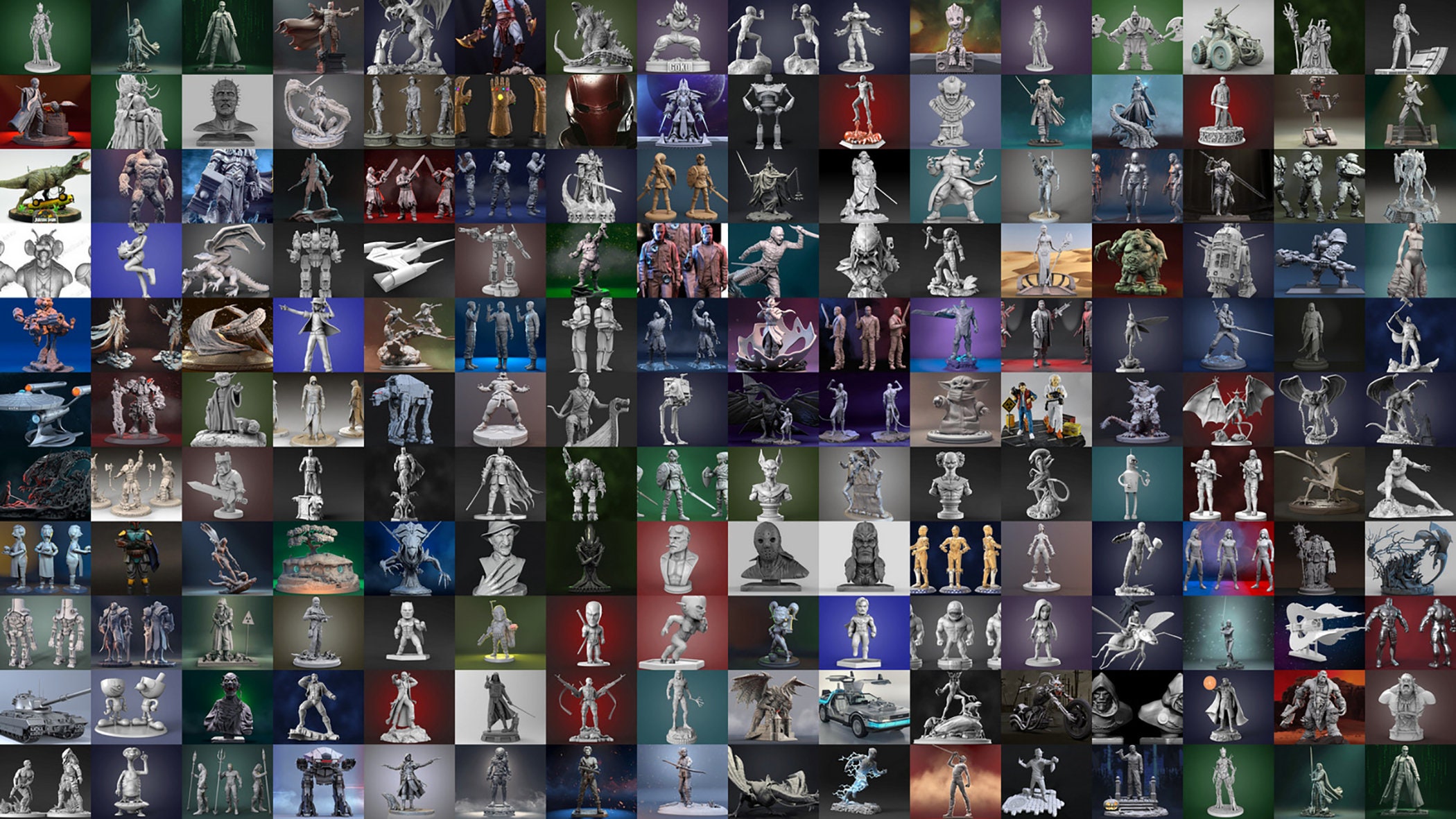 Mega Pack STL Stl Files 3d Printer Files Models STL Mega - Etsy