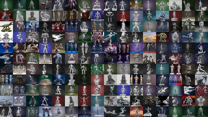 Mega Pack STL Stl Files 3d Printer Files Models STL Mega - Etsy Mega Pack STL Stl Files 3d Printer Files Models STL Mega - Etsy
