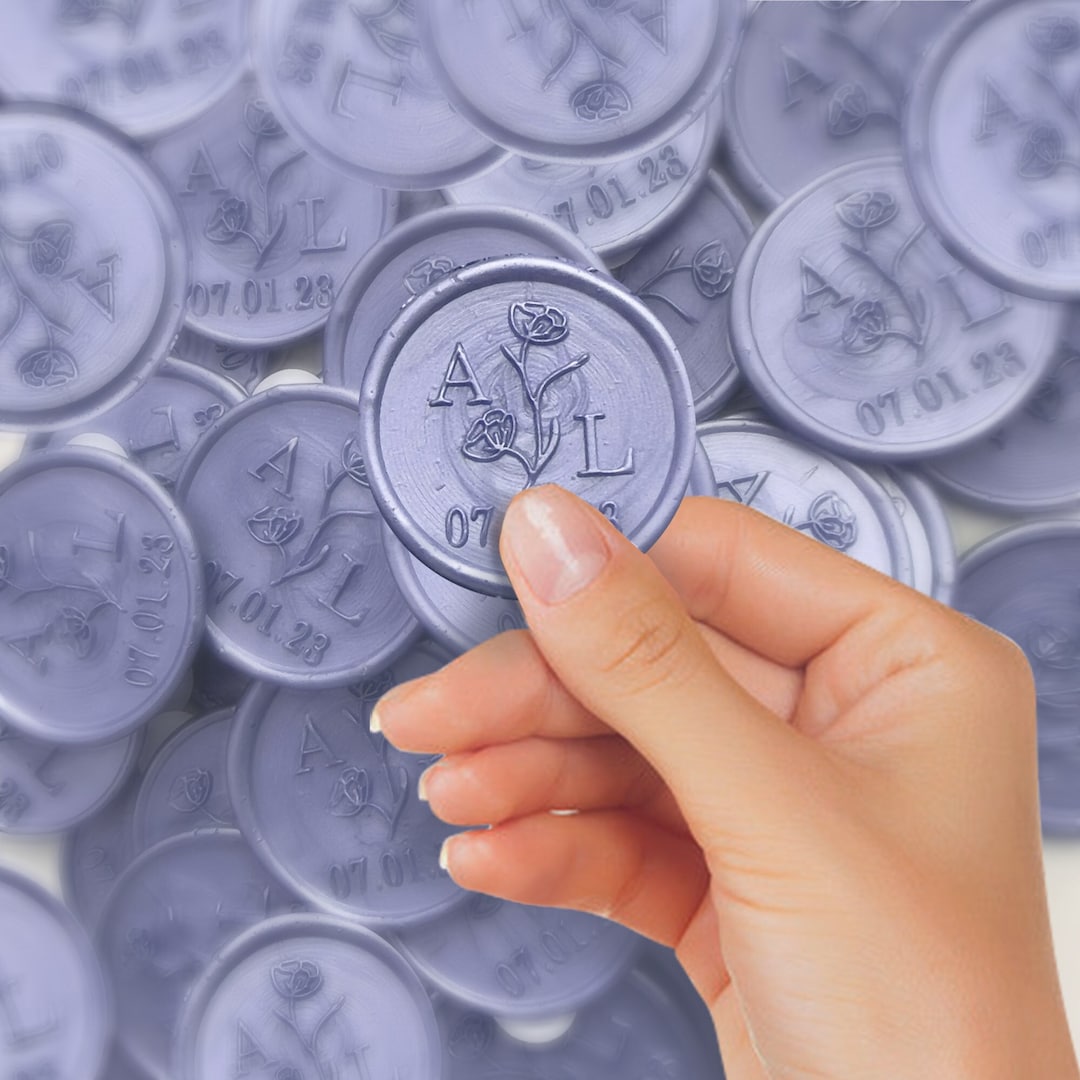 Wedding Wax Seal Stickers,personalized Wax Seal Stickers, Self-adhesive ...