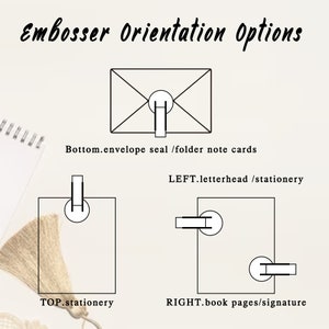 Custom Embosser Stamp, Custom Wedding Embosser, Book Embosser ...