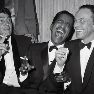 Rat Pack at Carnegie Hall, 1961, Digital Print, Poster Print Art, Black ...