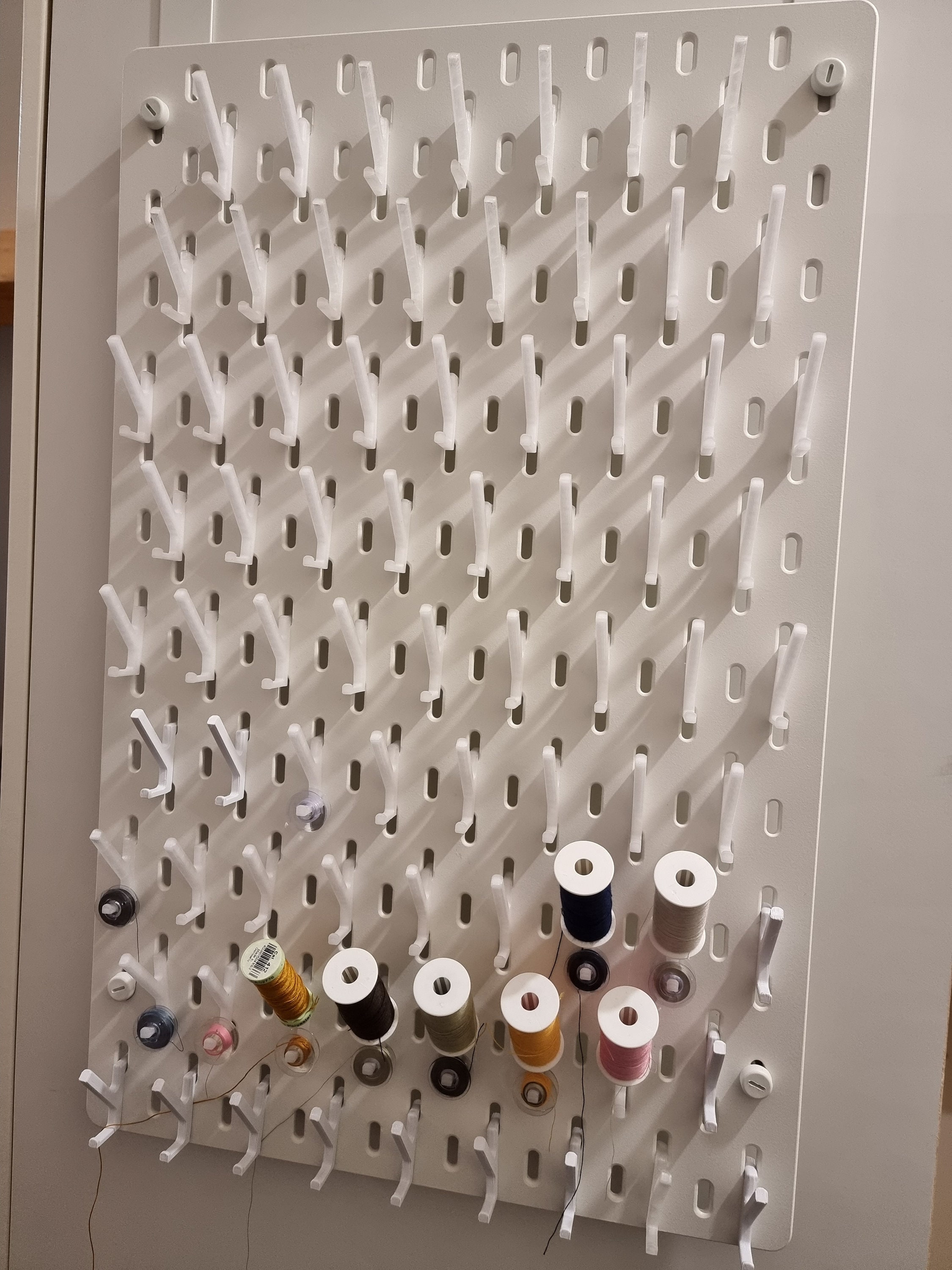 IKEA SKADIS Thread Spool & Bobbin Holder Pin STL Print File - Etsy
