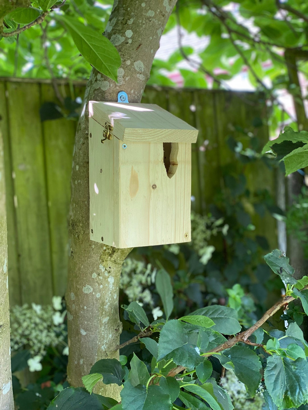 Bird House Bird Box Nest Box Wooden Bird House Handmade Garden Decor ...