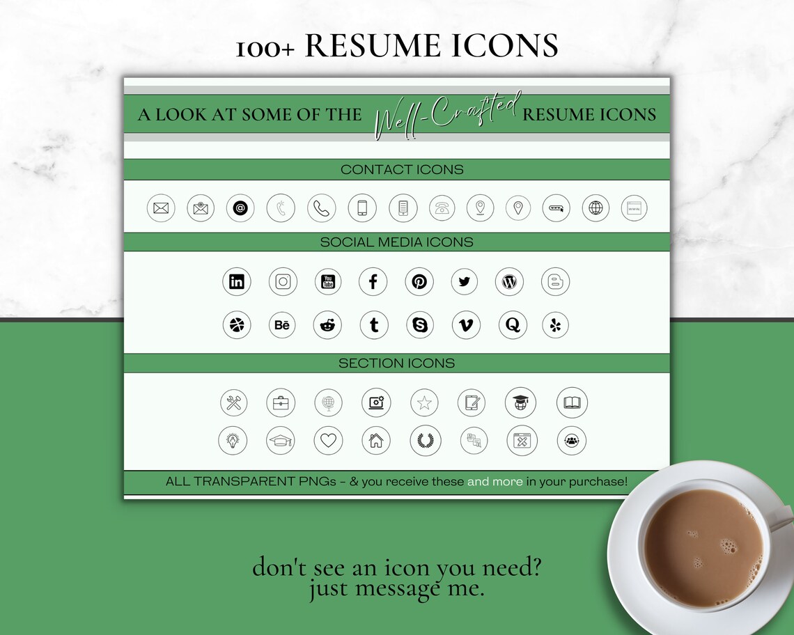 2023 Professional Resume Template, CV, Google Docs, MS Word, ATS ...