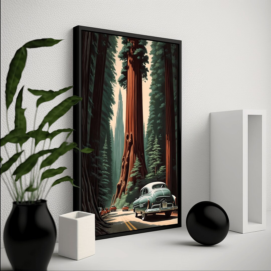 California Park National Park Poster California Wall Art - Etsy
