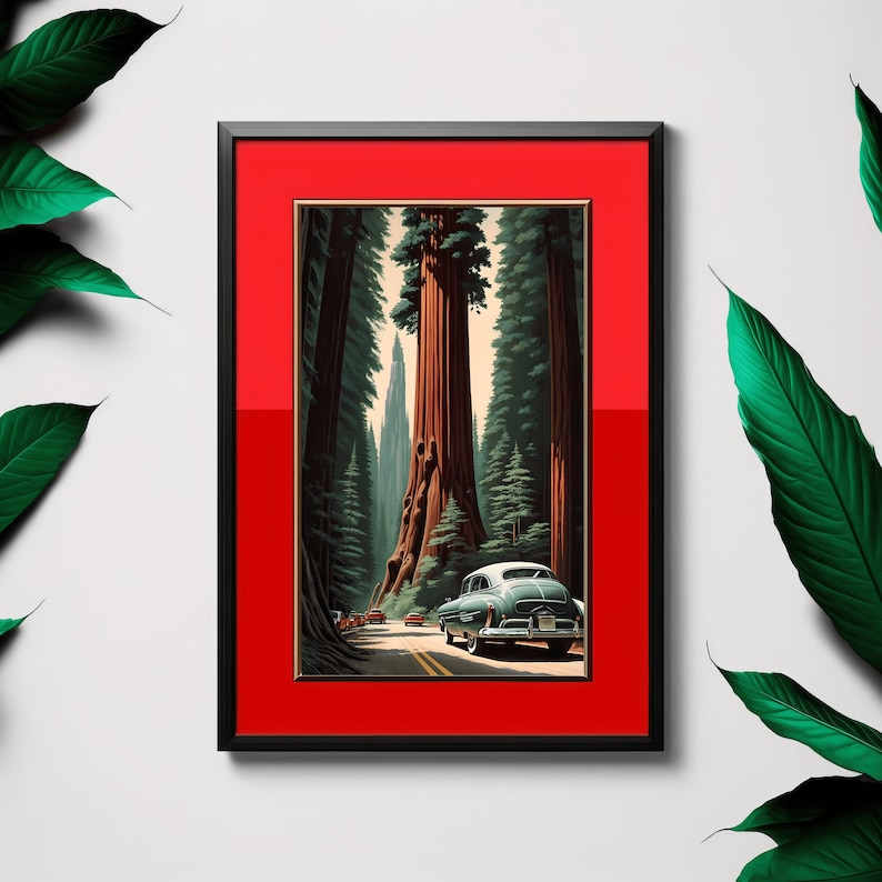California Park National Park Poster California Wall Art - Etsy
