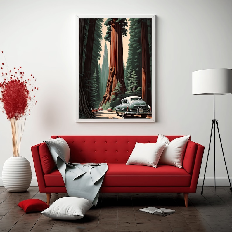 California Park National Park Poster California Wall Art - Etsy