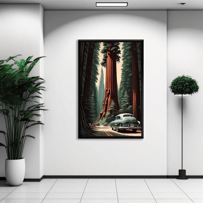 California Park National Park Poster California Wall Art - Etsy