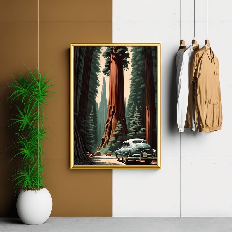 California Park National Park Poster California Wall Art - Etsy