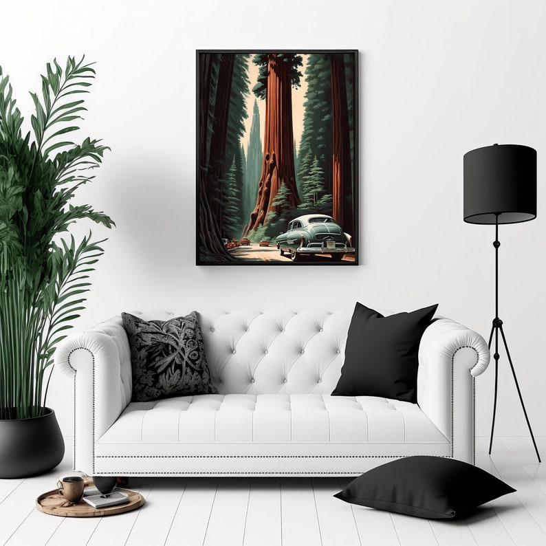 California Park National Park Poster California Wall Art - Etsy
