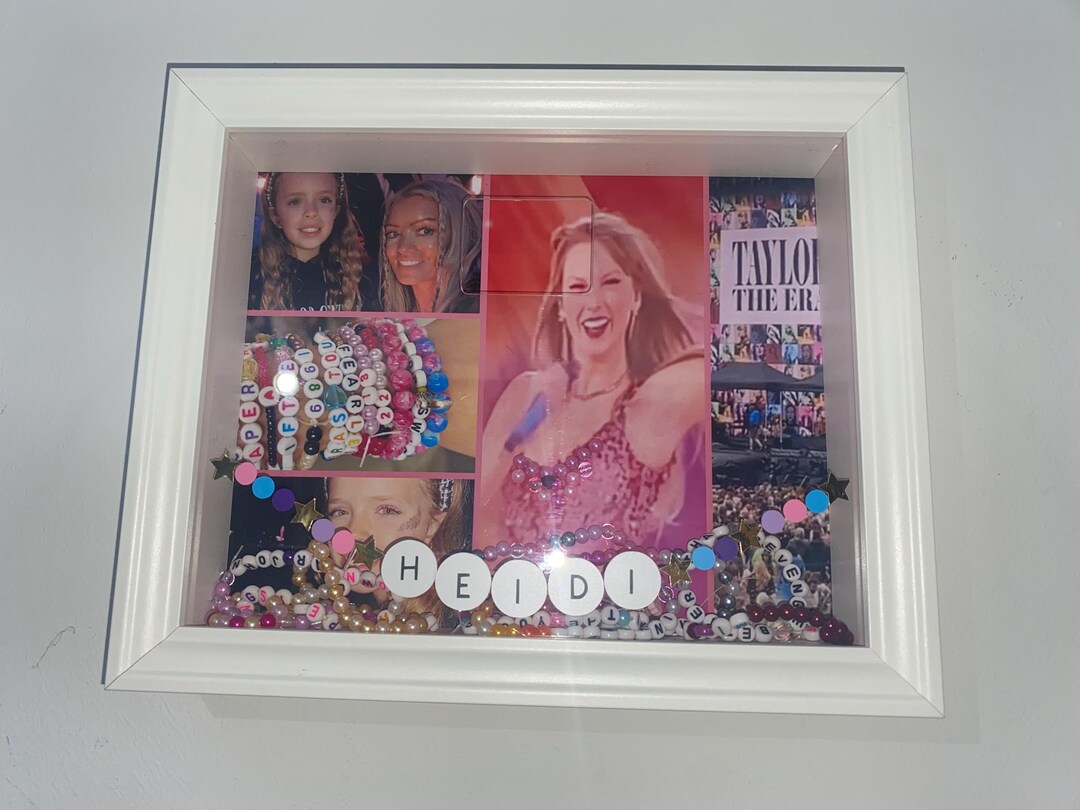 Swiftie Inspired Box-frame Memory Keepsake Holder Celebrity Taylor ...