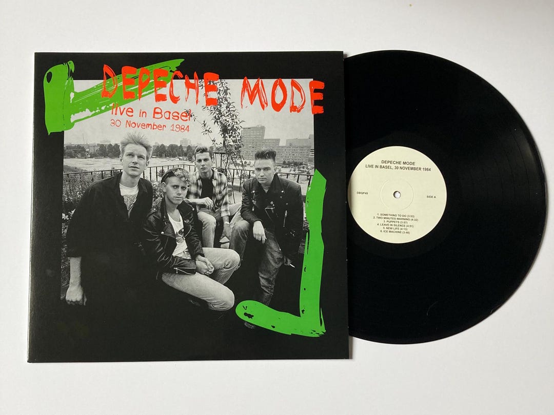 Vinyl Depeche Mode LP Record Live in Base 1984 Vinyl - Rare - Etsy UK