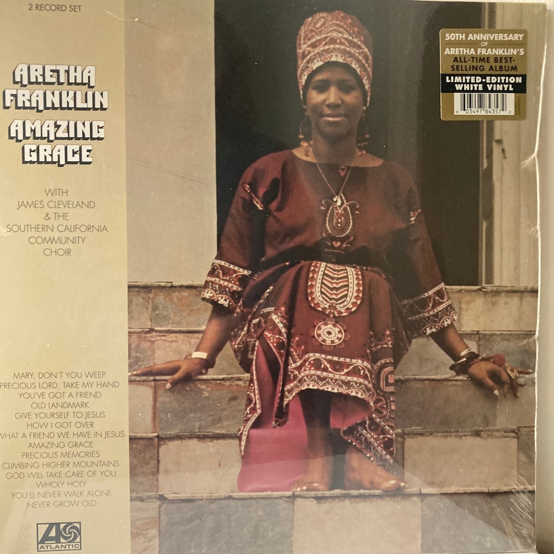 Aretha Franklin LP Record Amazing Grace Limited Edition Vinyl - Rare - Etsy