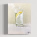 Original Still Life Painting, Refreshing Lemon Water, 8 X 6 Oil on ...