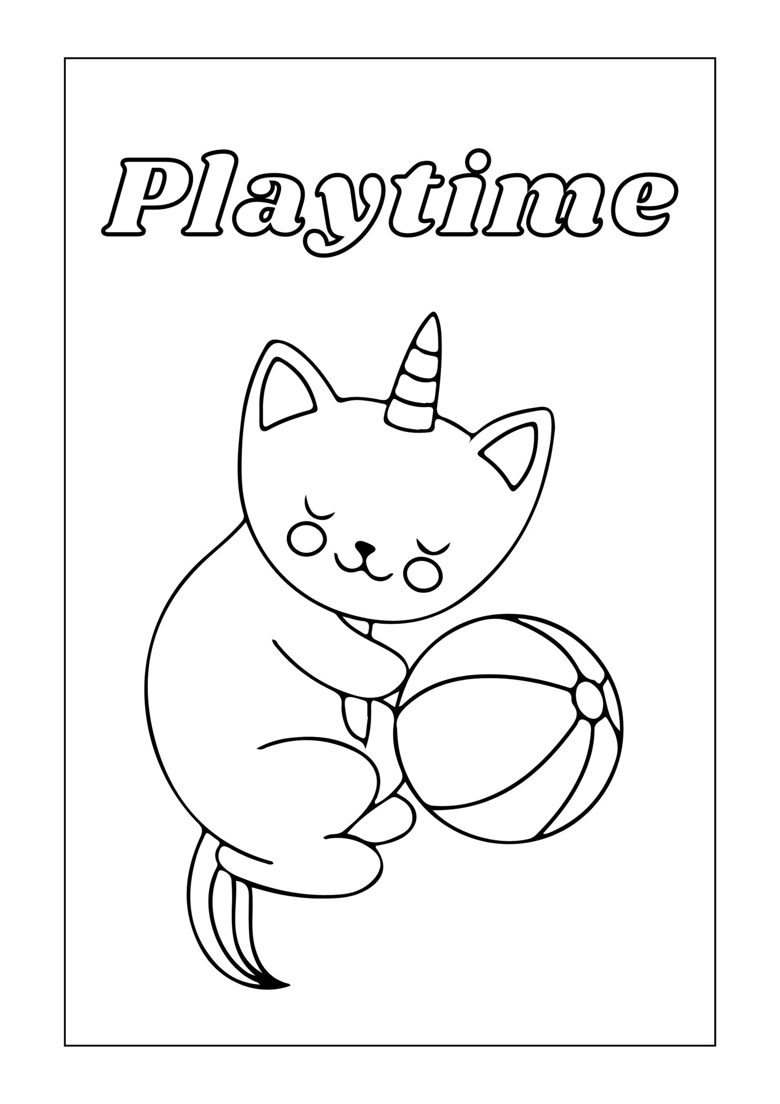 20 Unicorn Colouring Pages Activity for Kids - Etsy