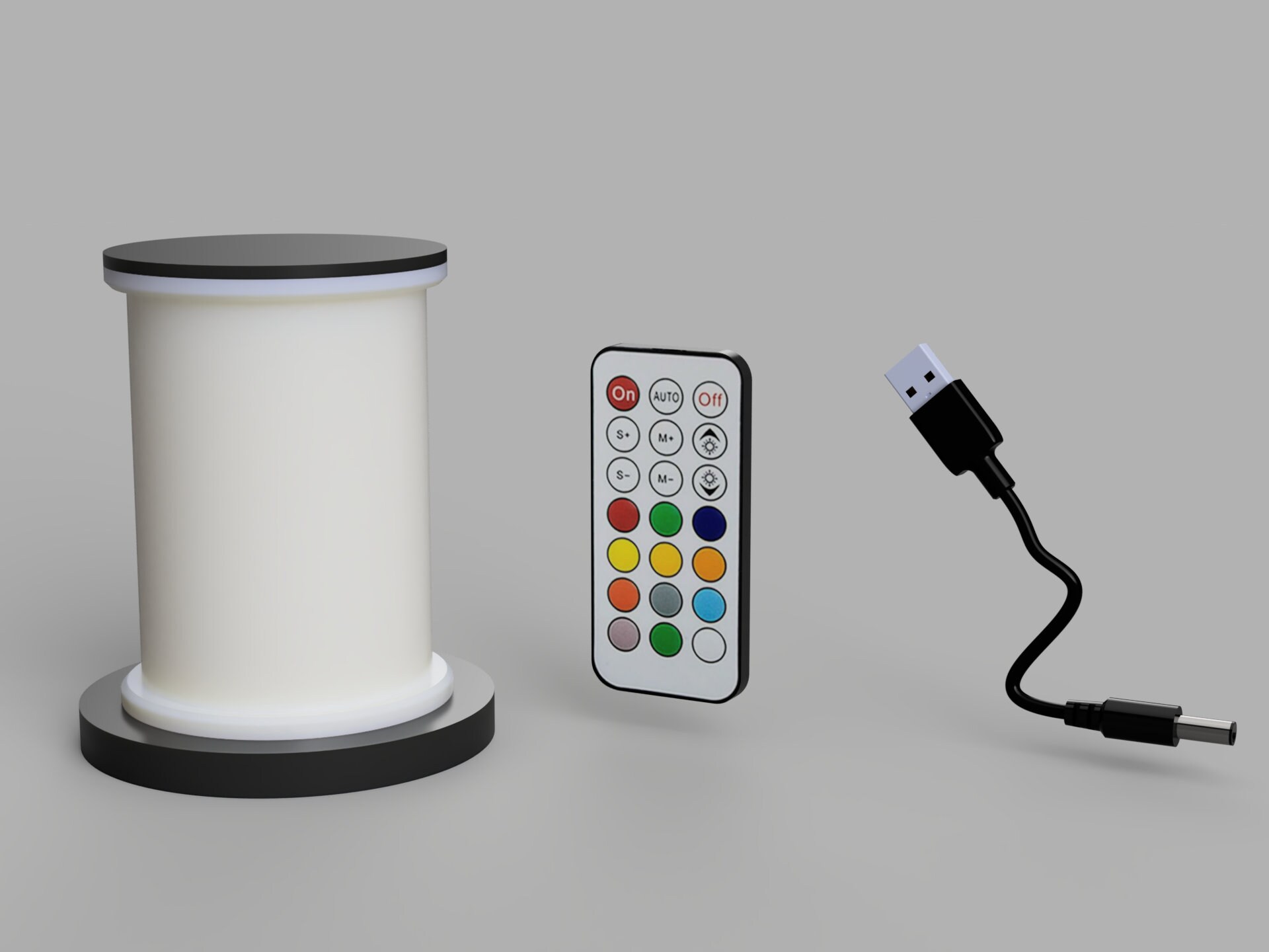 Custom 3d Printed Photo RGB Lamp | Personalized LED Lamp | Powered by ...