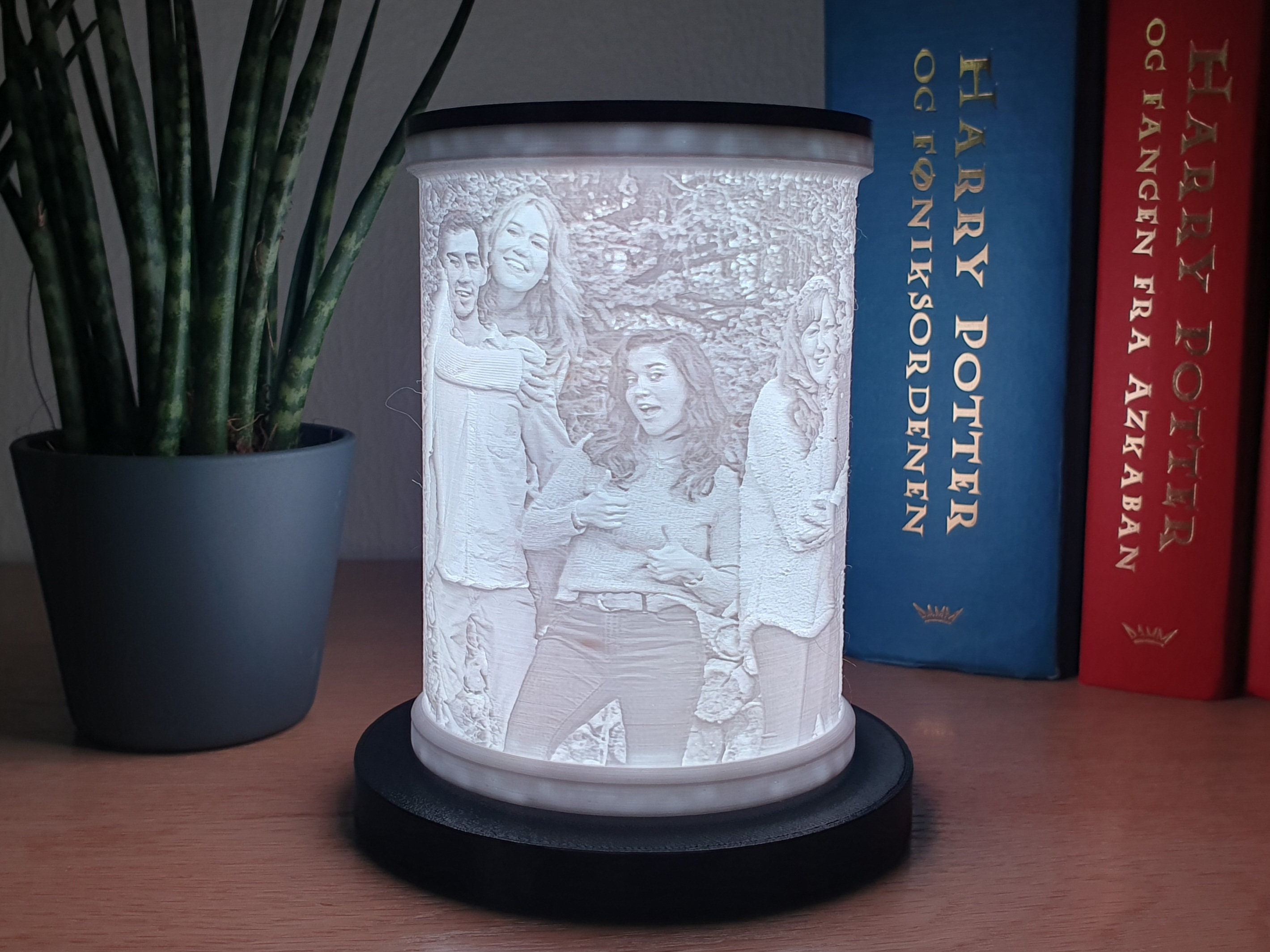 Custom 3d Printed Photo RGB Lamp | Personalized LED Lamp | Powered by ...
