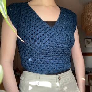 Cross My Heart Crochet Wrap Top DIGITAL PDF PATTERN - Etsy