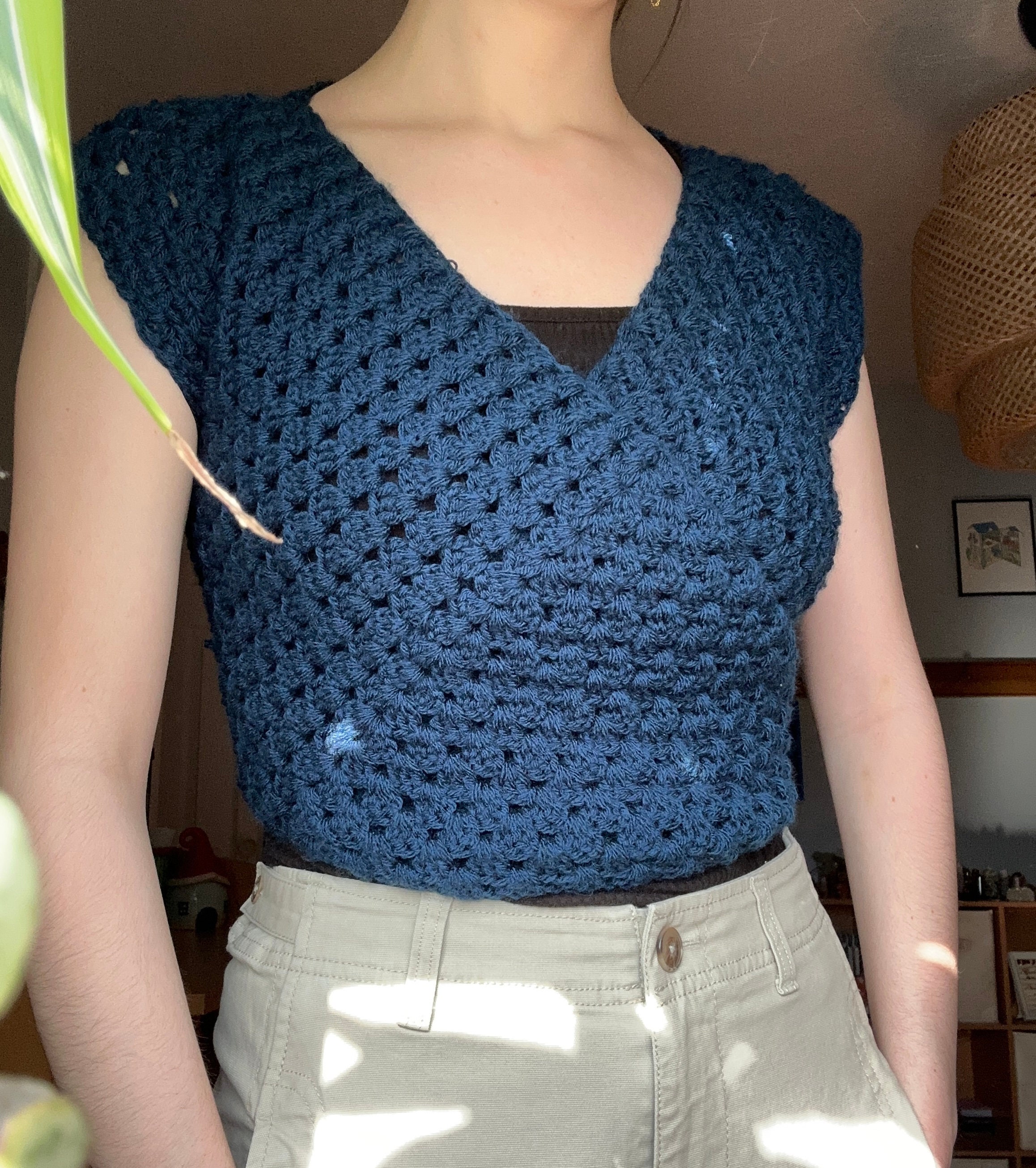 Cross My Heart Crochet Wrap Top DIGITAL PDF PATTERN - Etsy UK