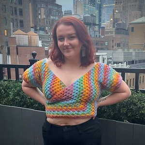 Cross My Heart Crochet Wrap Top DIGITAL PDF PATTERN - Etsy