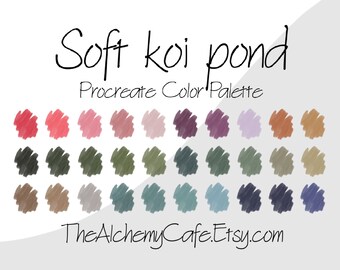 Procreate Color Palette Gemstones and Jewels Color Swatches Lettering ...