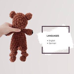 Bear Crochet Pattern Bear Snuggler Pattern Plush Teddy Bear Crochet ...