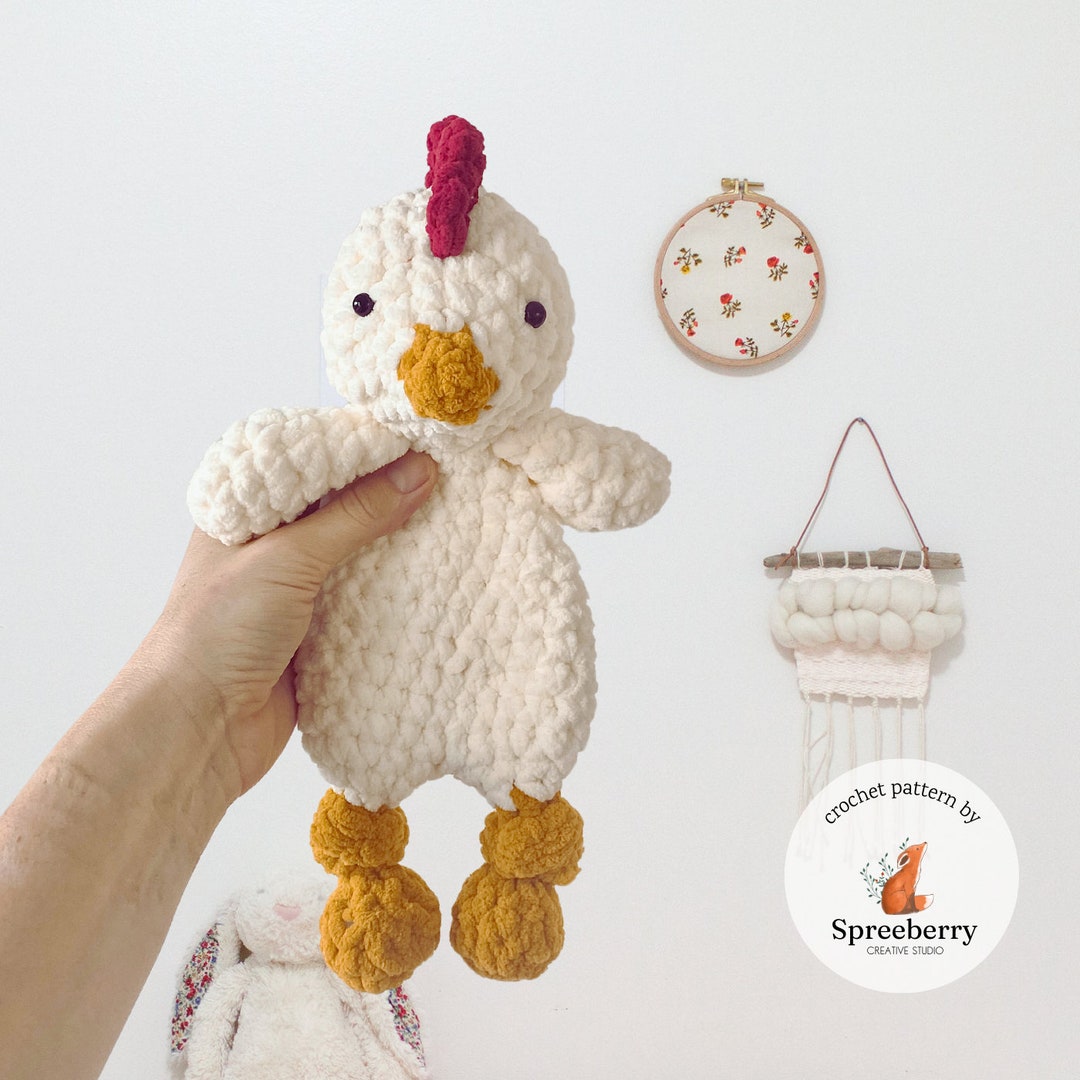 Chicken Crochet Pattern Chicken Amigurumi Baby Toy Pattern Chicken ...