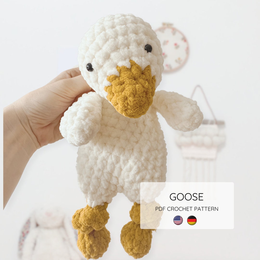 Goose Crochet Pattern Goose Snuggler Pattern Crochet Goose Pattern ...