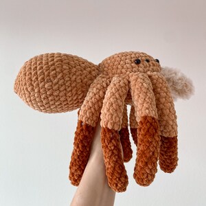 Spider Crochet Pattern Halloween, Crochet Spider Pattern Plush Toy ...