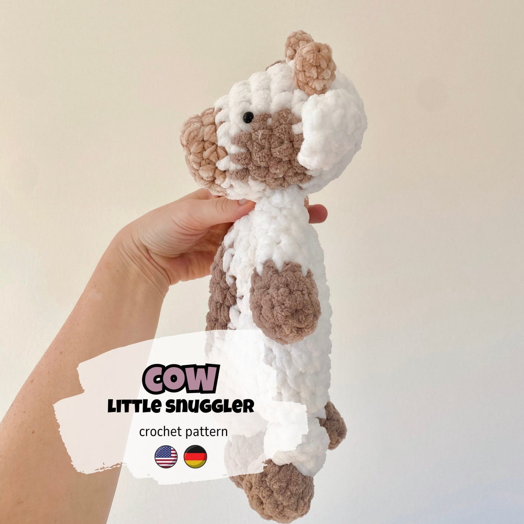Cow Crochet Pattern Cow Snuggler Pattern Cow Plush Pattern - Etsy Australia