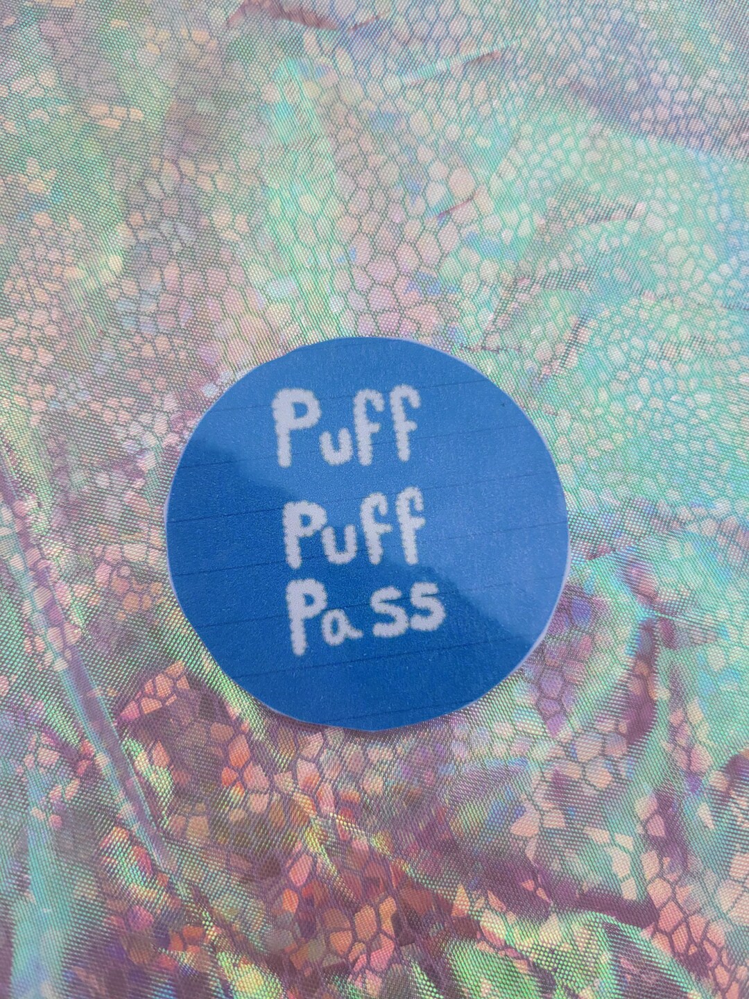 Puff Puff Pass Sticker - Etsy