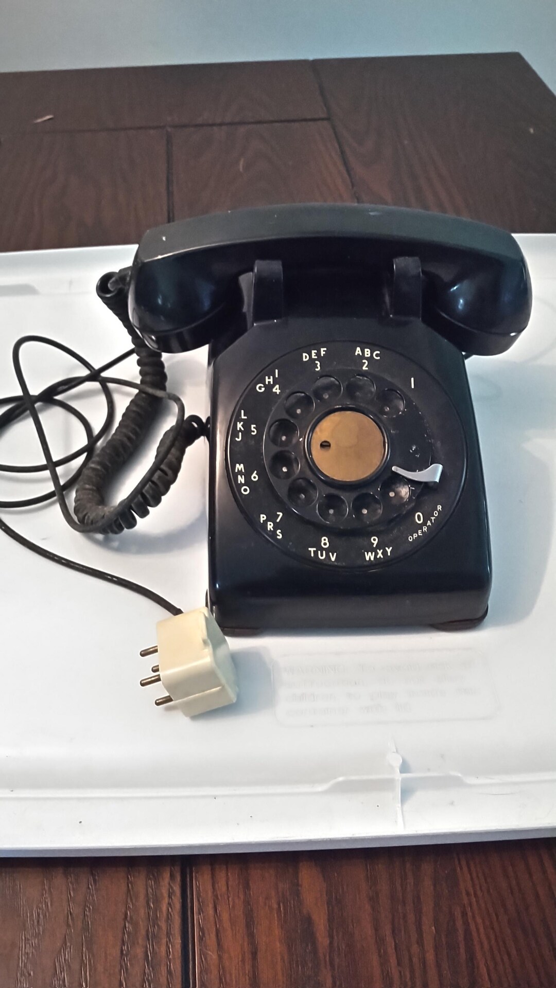 Vintage Bell System Western Electric Rotary Desk Telephone C/D 500 ...