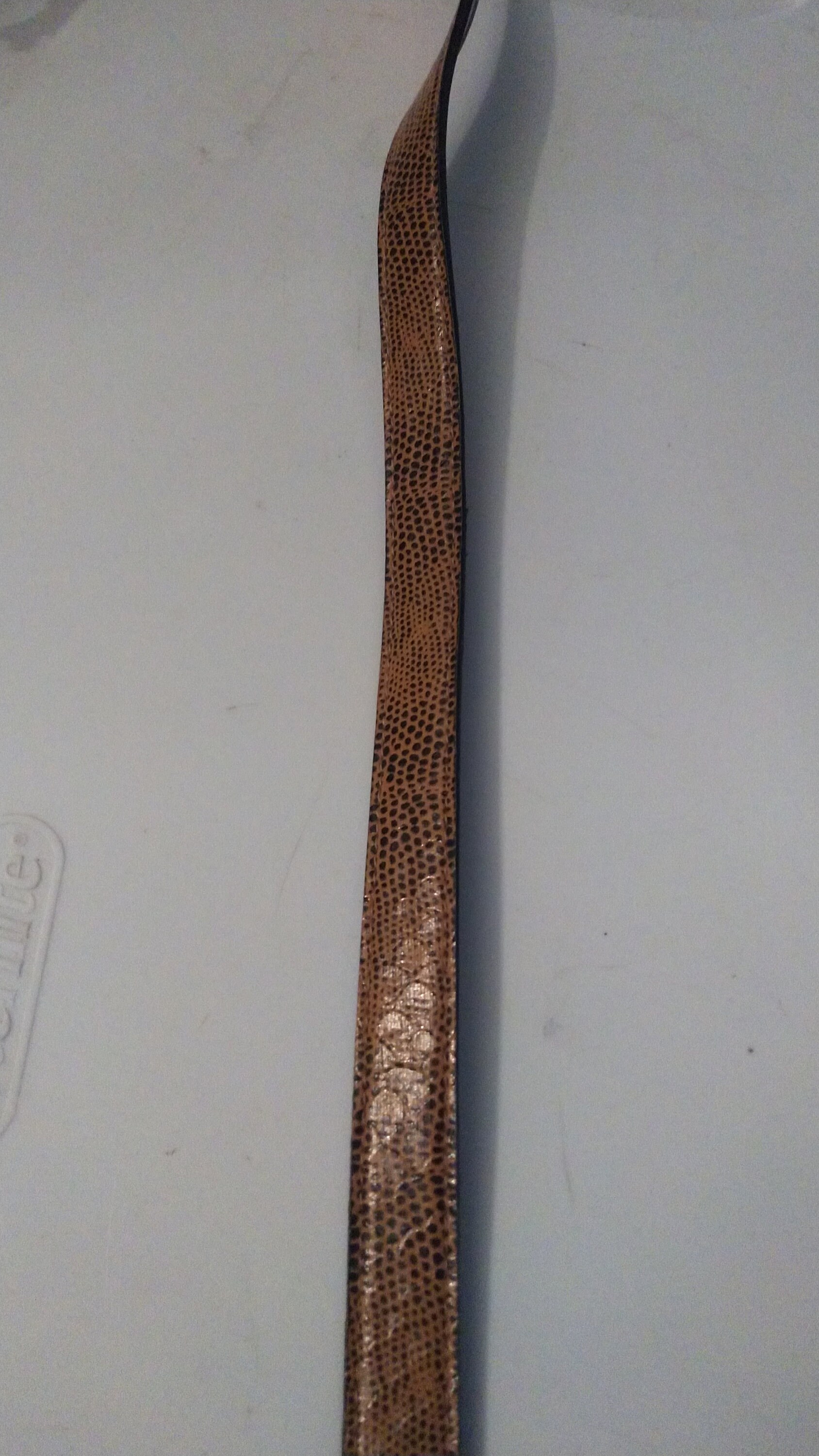 Garay Thin Leopard Print Leather Belt Small Cinch Women's Ladies ...