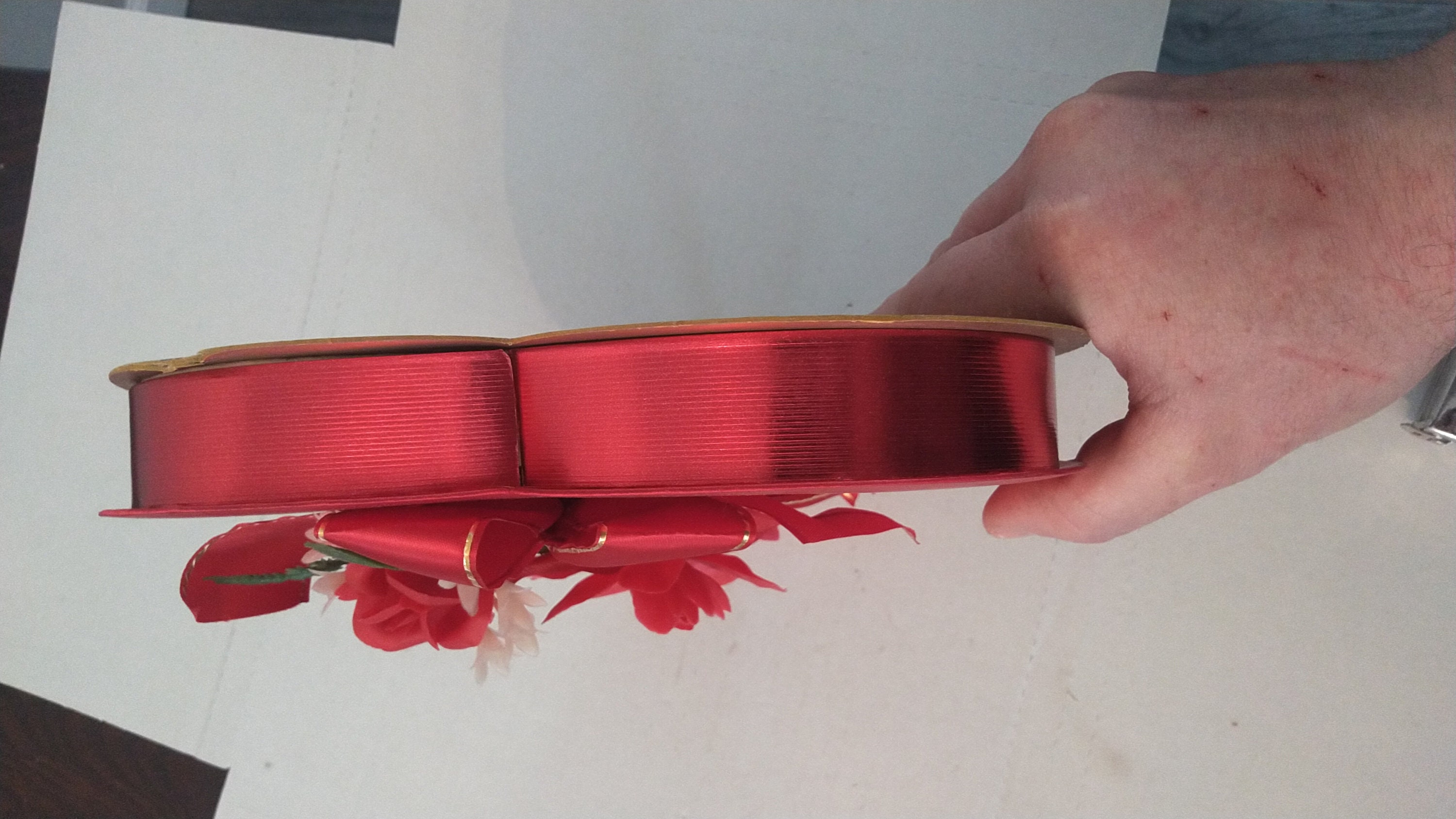 Vintage Fanny Farmer Candies Heart Shaped Box Red Satin With Plastic ...