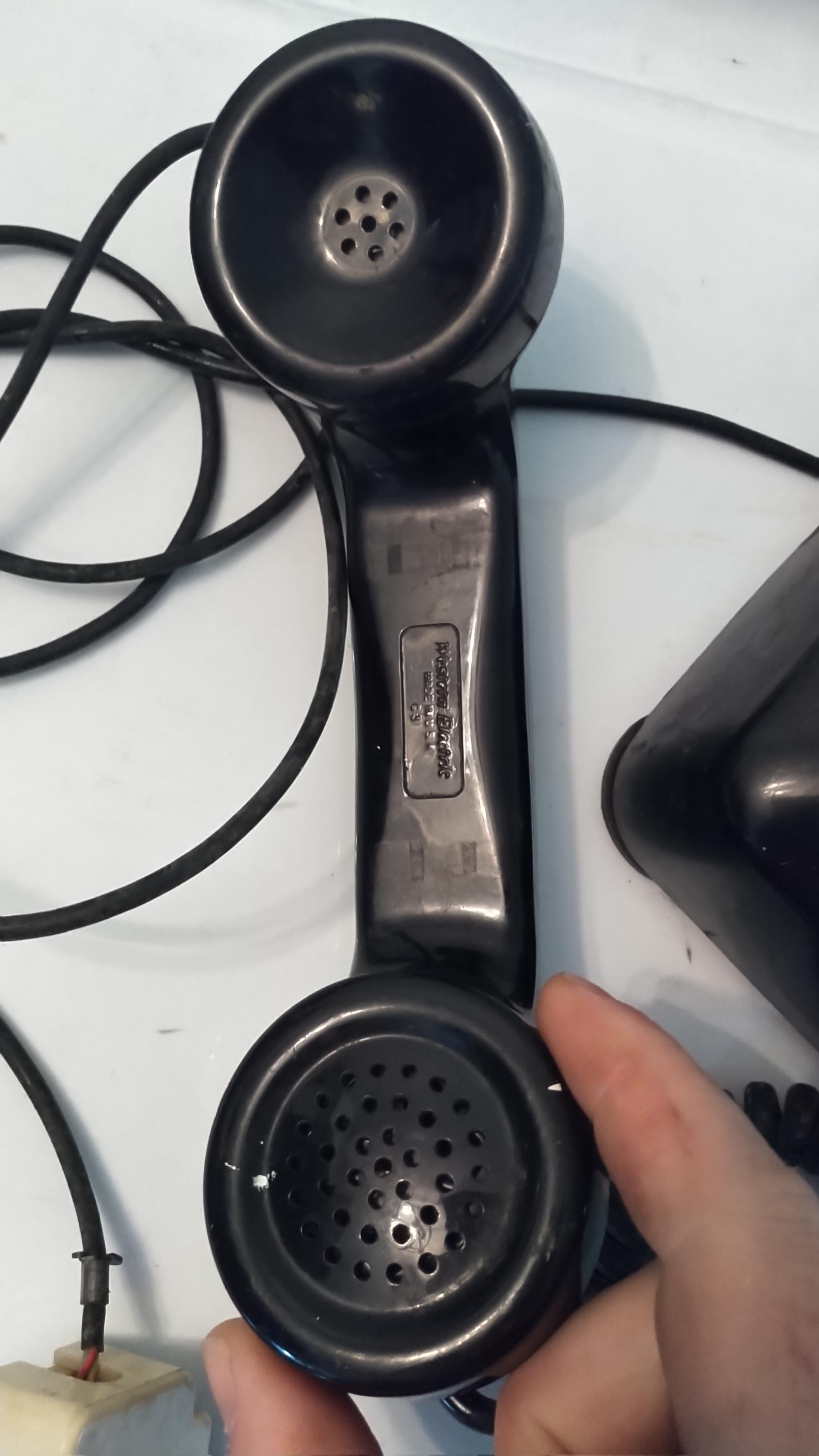 Vintage Bell System Western Electric Rotary Desk Telephone C/D 500 ...