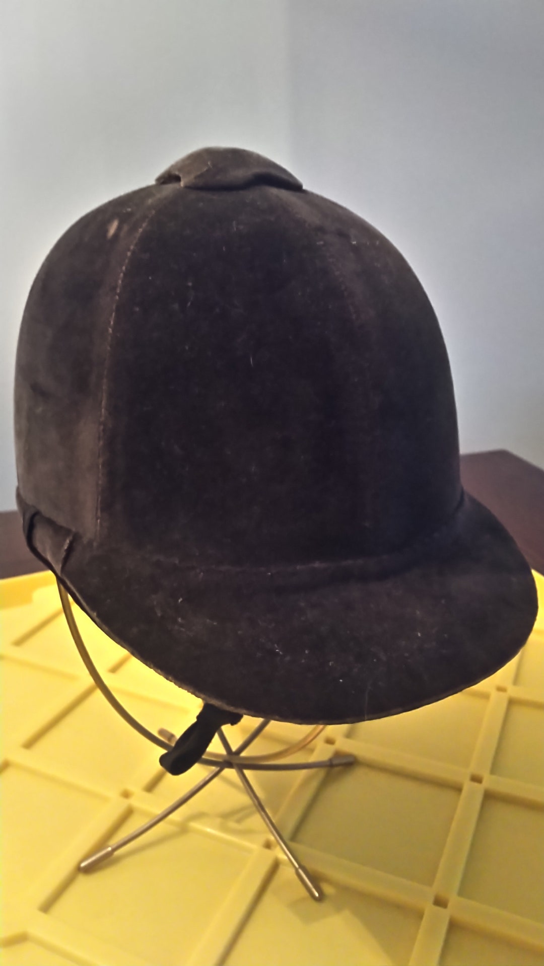 Vintage Beaufort Hunt Cap Riding Hat Made in England English British ...