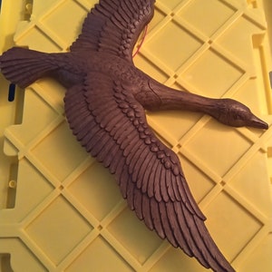 Vintage Syroco 7055 1967 Flying Goose Wall Decor - Etsy