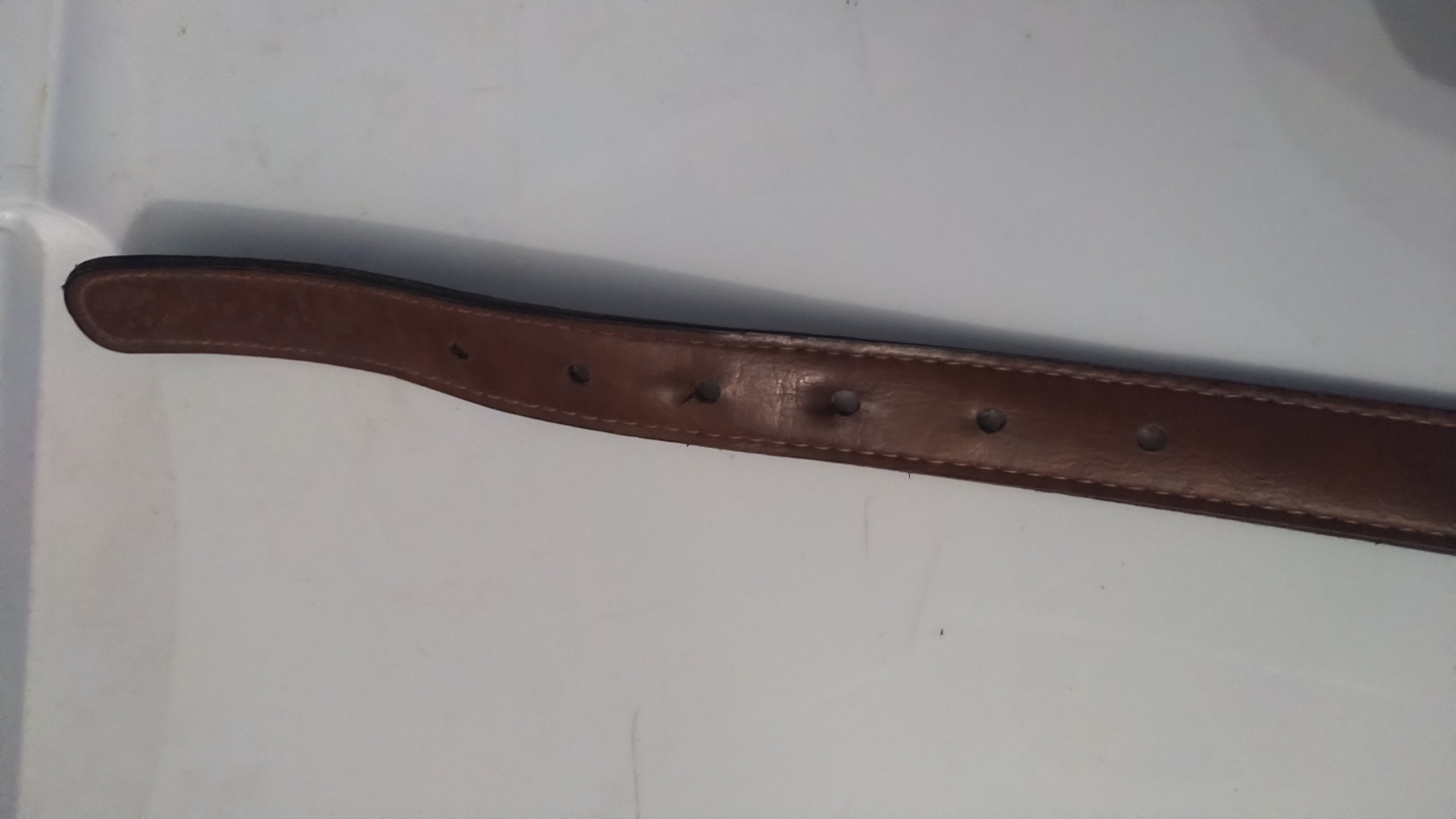 Garay Thin Leopard Print Leather Belt Small Cinch Women's Ladies ...