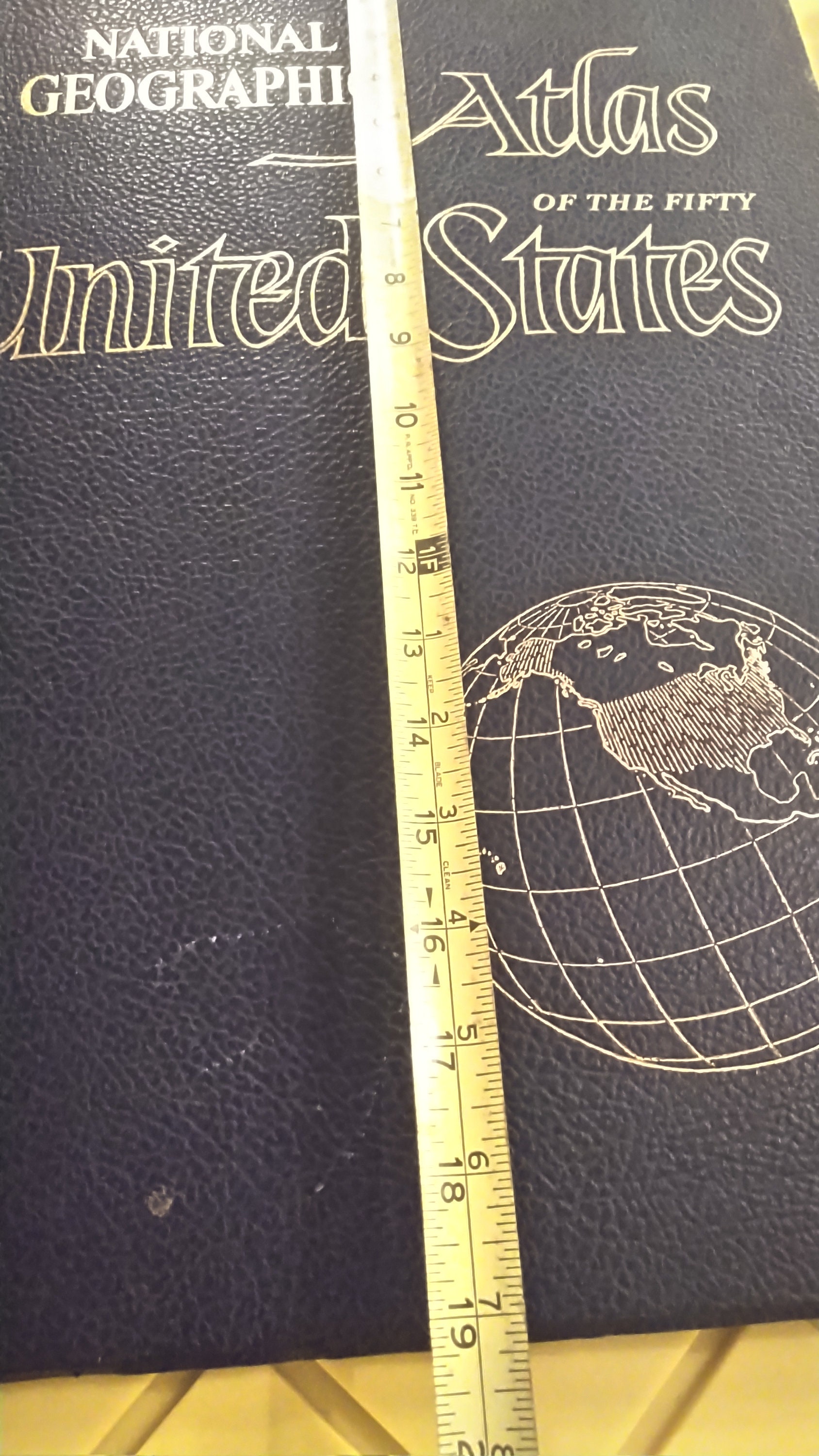 National Geographic Atlas of the Fifty United States Vintage Large 1960 ...
