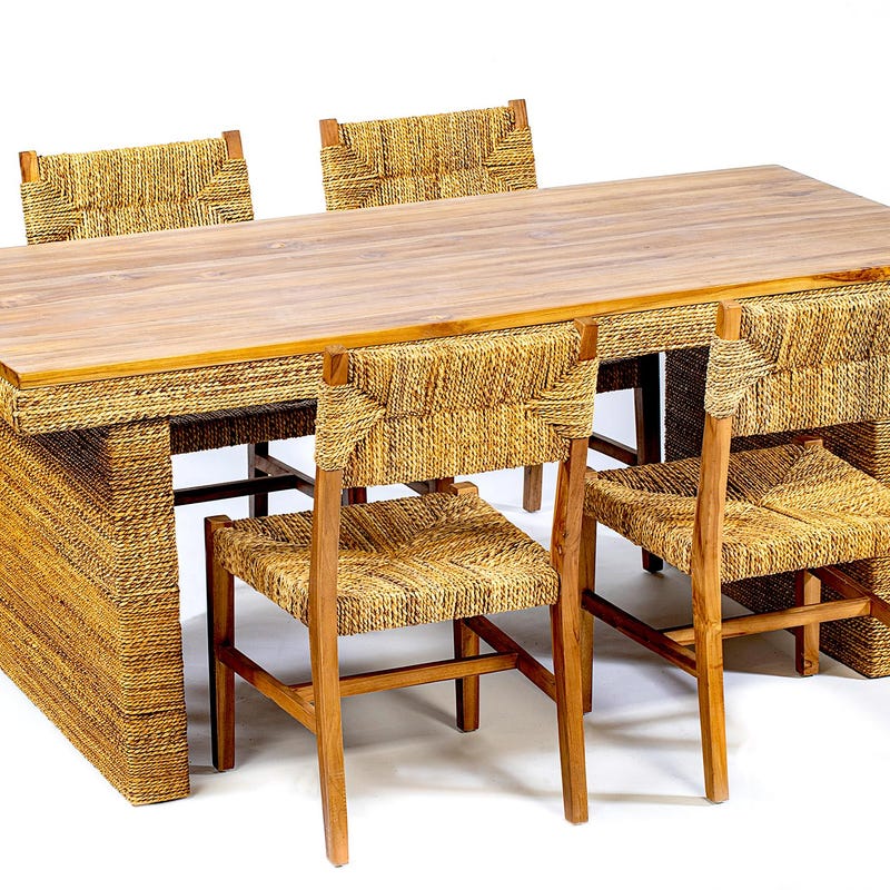 Teak Dining Table - Etsy